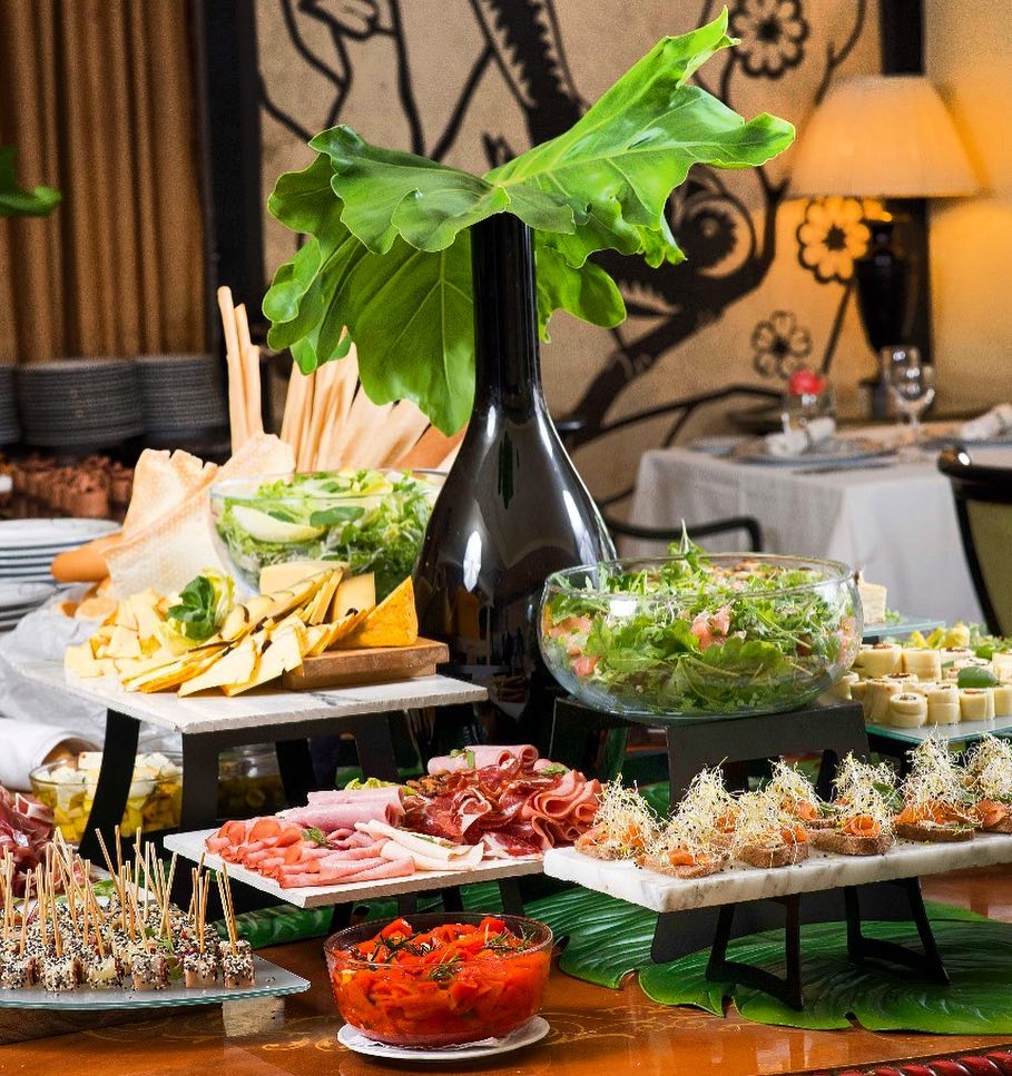 Alturas y Estaciones para Catering y Buffet - AjiDiseño