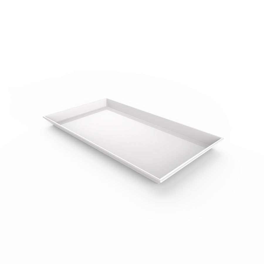 Bandeja rectangular porcelana - Ajidiseño