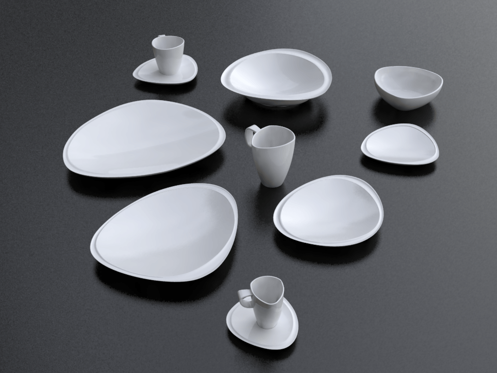 Vajilla Porcelana de diseño y Alta Resistencia - Ajidiseño